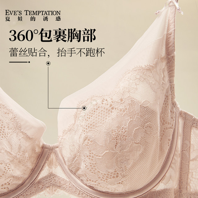Eve's temptation French underwear female summer thin lace chest ...