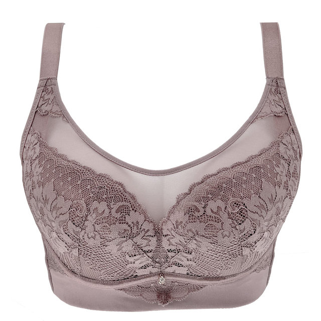 Jacqueline soft steel ring big breasts small push up anti-sagging ...