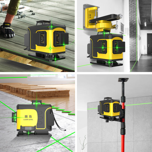 Tajima Green Light 16-ray infrared laser level high-precision strong ...