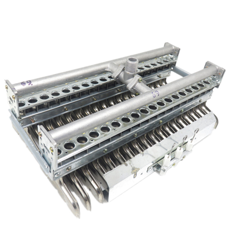 Flame Double Burner Steam Cabinet Roaster Core - 25600W, 3-Layer