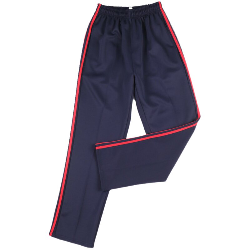 Student School Uniform Pants - Two Stripes Sports Pants | Loose ...