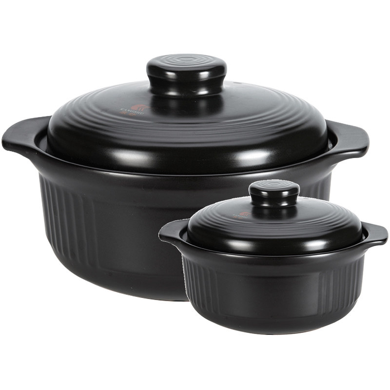 Ensemble Casserole et Marmite Japonaise Kangshu - Marmite en Argile ...