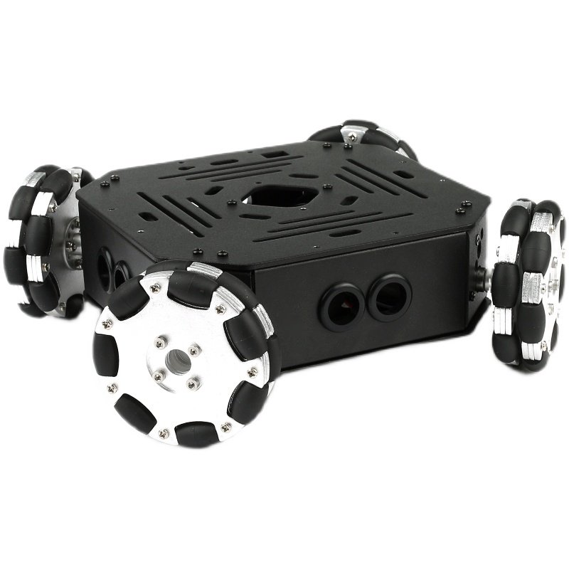 4WD Omni-wheel Handling Robot Mechanical Arm Chassis Wireless Remote ...