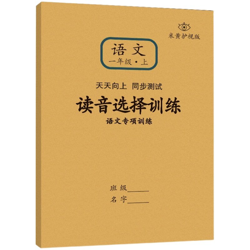Chinese Pinyin Phonics Practice Book - Grade 1 - Rice Pig Skin