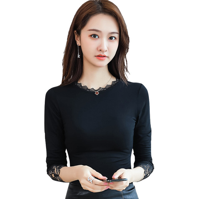 Modal base shirt female in the spring and autumn in the spring and ...