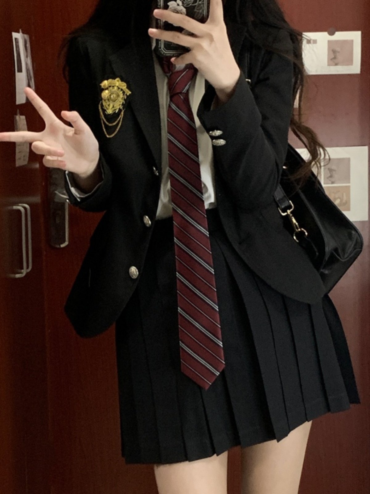 Kawashima Tianya Japanese JK School Uniform Set - Women's College Style ...