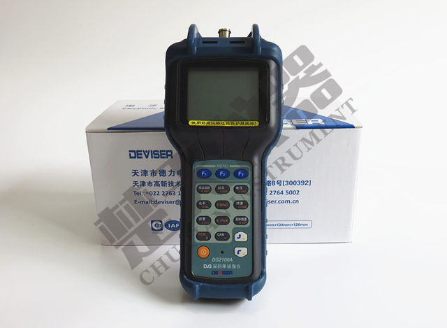 Second-hand Deli DS2100A/B/Q digital field strength meter digital TV ...