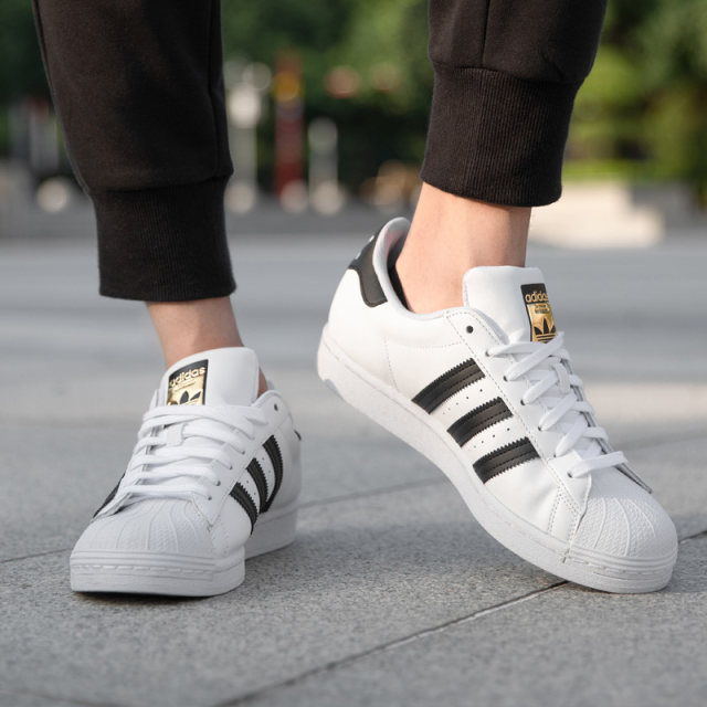 Adidas men's shoes shell toe gold label sneakers men's official ...