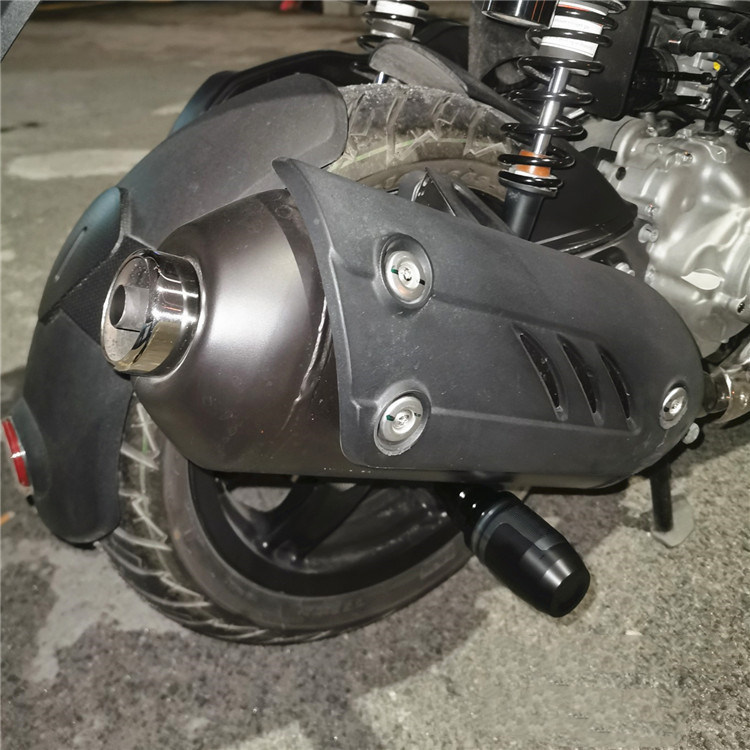 Applicable to Bayo Piaggio X7 250 modified exhaust pipe anti -fall ...