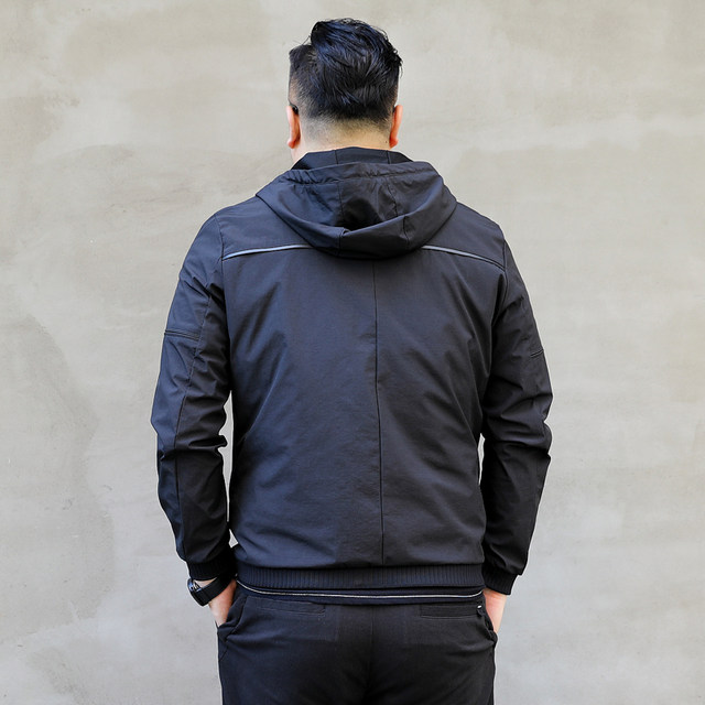 Autumn new large size men's large tide fat plus fat, increase men's ...