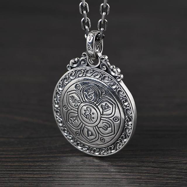 Ancient Silver Shop S925 Silver Retro Old Crafts Men and Women ...