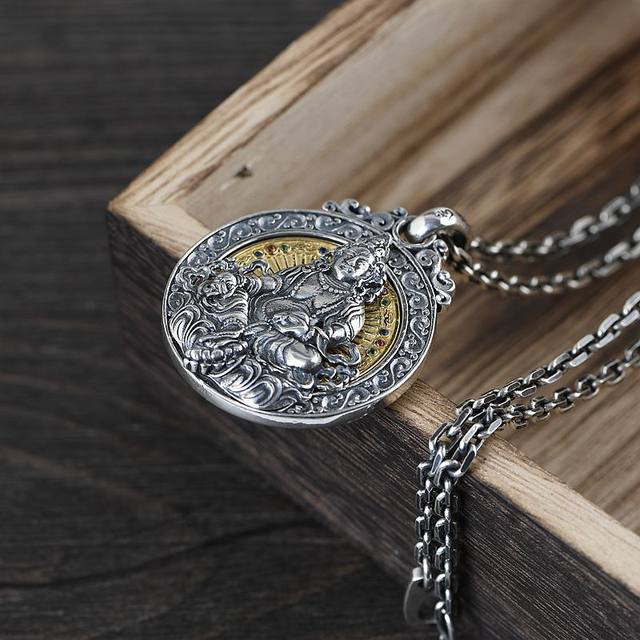 Ancient Silver Shop S925 Silver Retro Old Crafts Men and Women ...