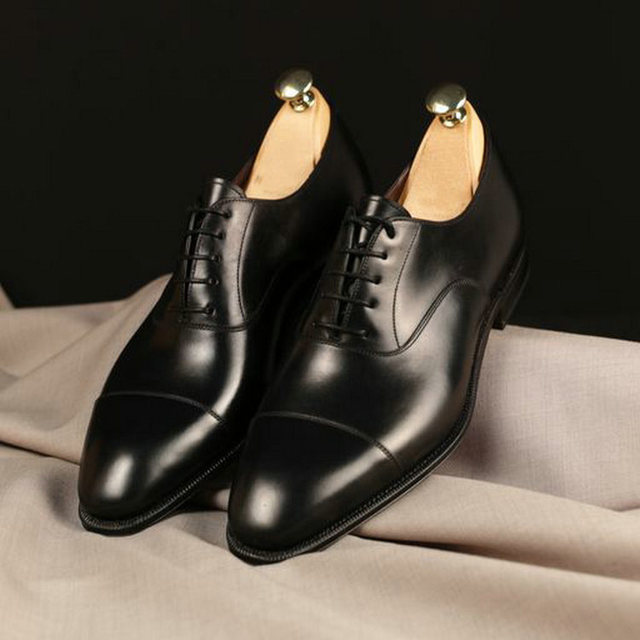 Genuine leather business formal leather shoes men's shoes autumn 45 ...