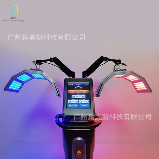 Vertical double-headed large row light PDT photodynamic seven-color ...