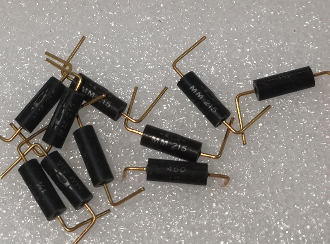 全新450欧450R1%0.5W美国加当CADDOCK MM215系列镀金脚电阻-淘宝网