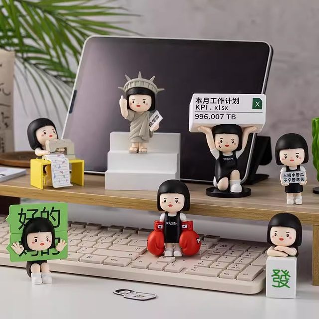 Genuine inner Inner Children Blind Box Workplace Status Book Pattern ...