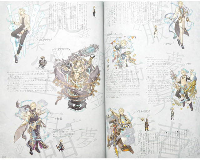 The official set of death Alice SINoALICE Illustration & Story Works ...