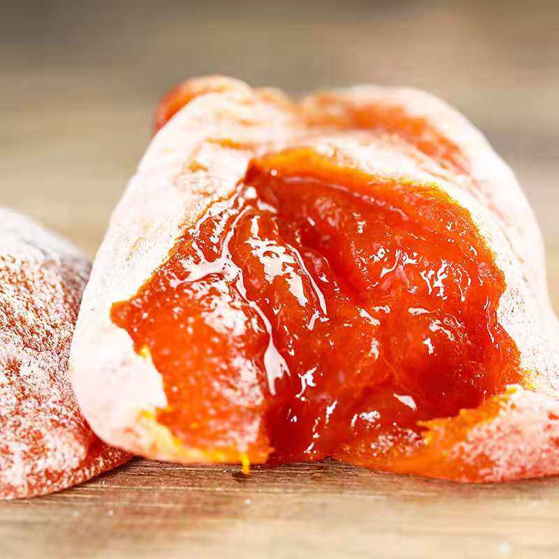 Fuping Persimmon Cake - Tørret & Fyldt - 2,5 kg - Shaanxi Specialitet