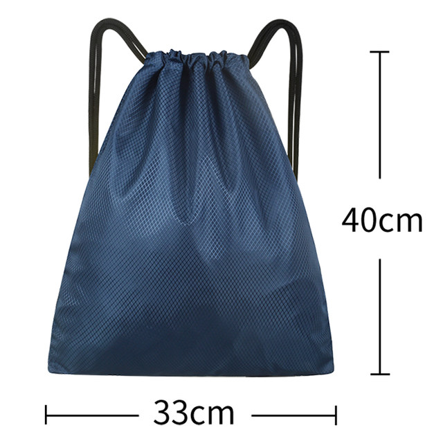 Lightweight drawstring backpack men's outdoor sports fitness backpack ...