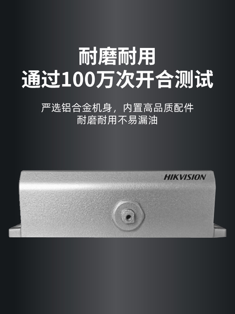 Hikvision DS-K4DC804 Door Closer - Hydraulic Buffer, Adjustable Spring