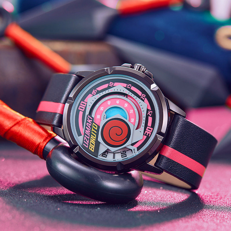 Reloj de Cuarzo Naruto Sasuke Sharingan - Xingyunshi