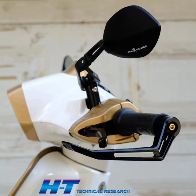 Piaggio vespa modified gts300 rearview mirror full 3d mirror knife ...