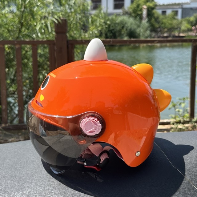 3C certified children's electric vehicle helmet boys and girls parent ...