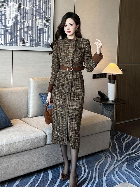 Premium winter woolen dress