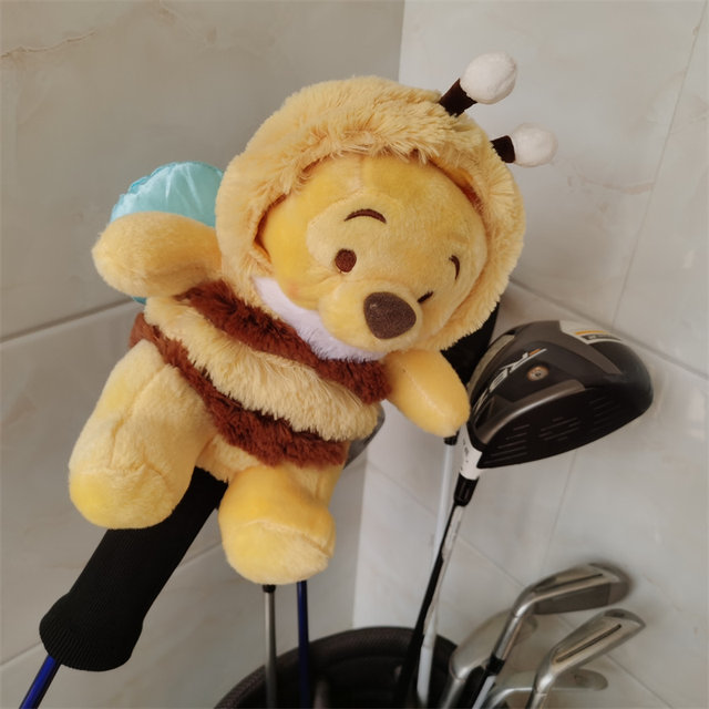Pooh Pooh Winnie the Pooh golf club cover driver hat cover plush wooden ...