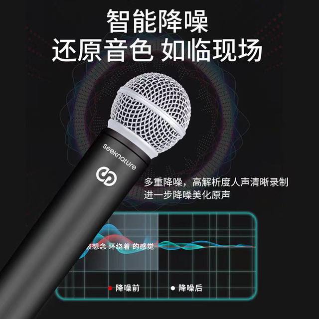 Senran U22 wireless microphone speaker K-singer mobile phone live ...
