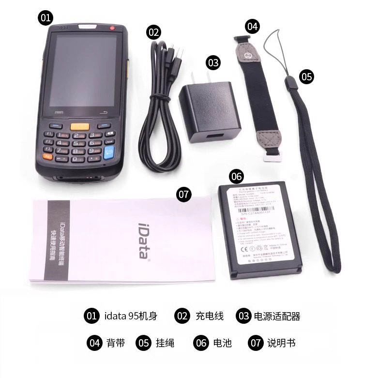 Idata95w/s Data Collector Station - Wireless Android Scanning Inventory