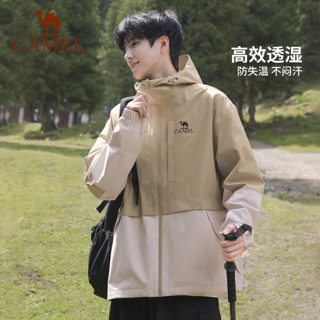 [Wind Breaker] Camel Outdoor Single Layer Jacket for Men and Women 2024 ...