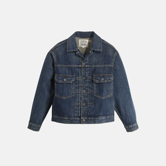 LEVI's LEVI's Levis ingenious tannin Japanese fabric Men's denim jacket ...