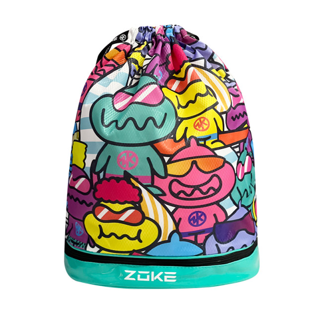 Zhouke Zoke Swimming Bag Cartoon Cute Children Beach Pocket Wet and Wet ...