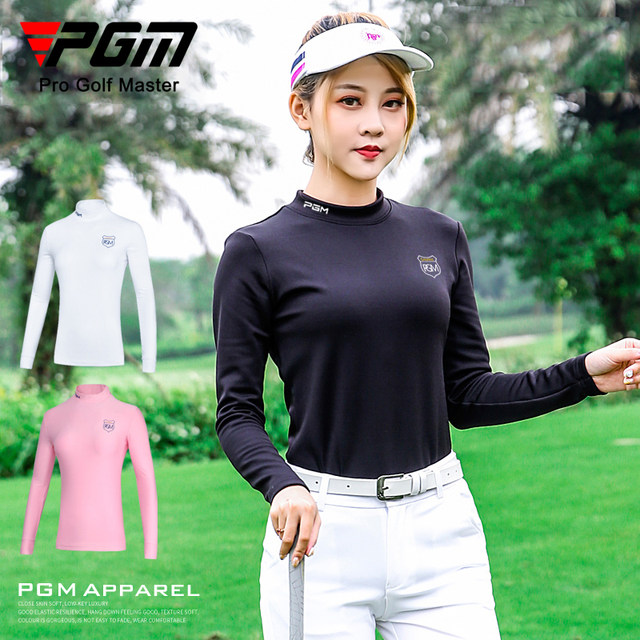 PGM velvet version golf base layer women's spring and autumn clothing ...
