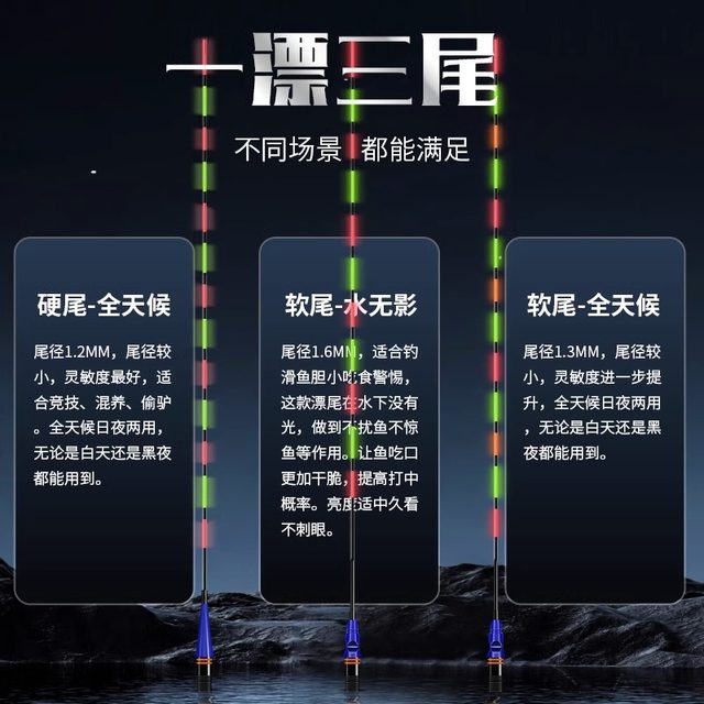 Dreamer electronic reed float, luminous float, highly sensitive, day ...