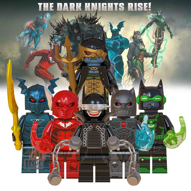 Chinese Building Blocks DC Dark Knights Minifigure WM6057 Laughing Bat ...