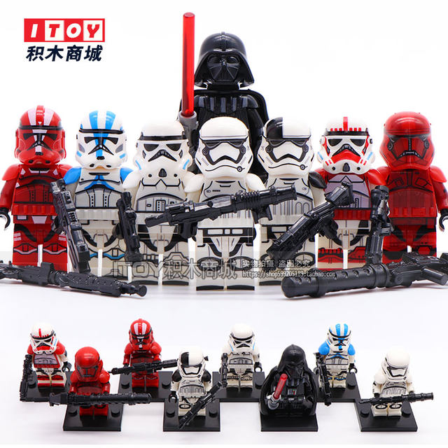 Chinese Building Blocks Kt1034 Star Wars the Rise of Skywalker Darth ...