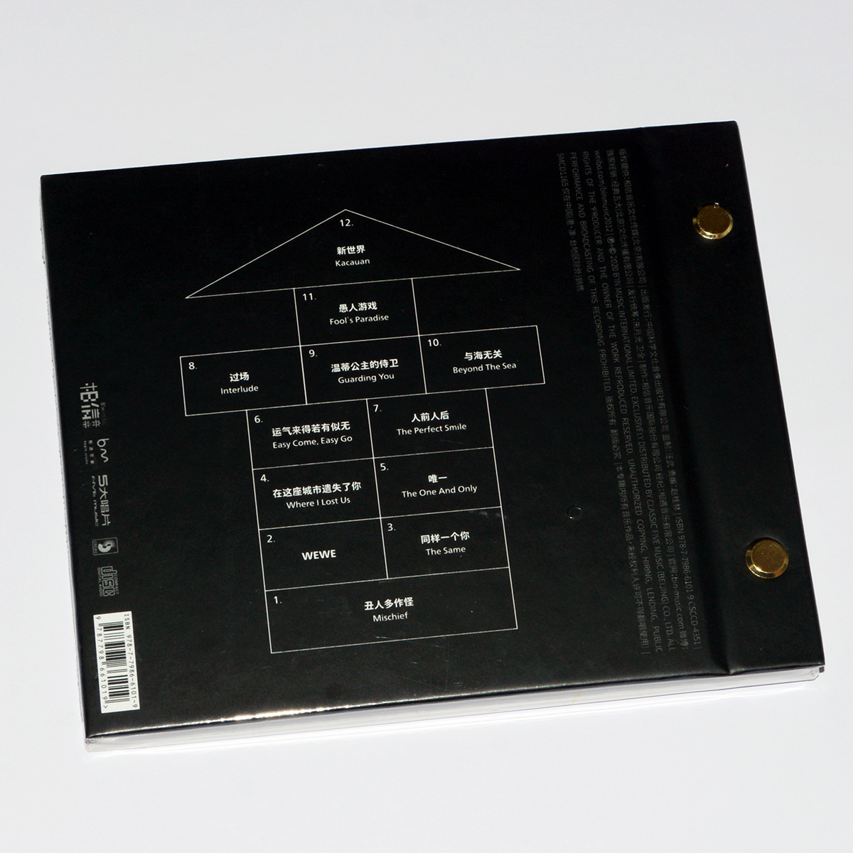 Official and genuine Sui Five Album, Luck Comes Like Nothing, CD+Lyrics Page+Stickers+Card ...