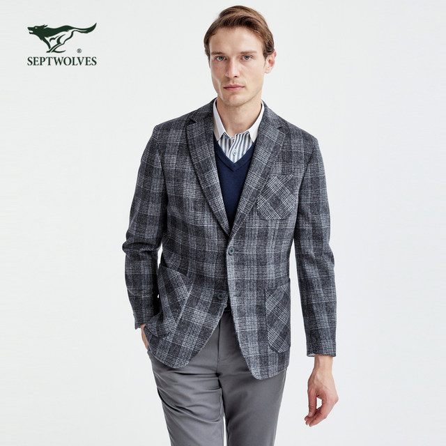 Septwolves men's tweed jacket 1D1B70104865
