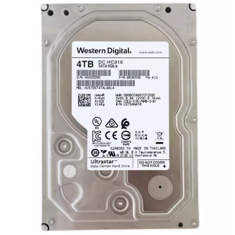 3.5-inch 4T new WD Western Digital HUS726T4TALE6L4 server enterprise ...