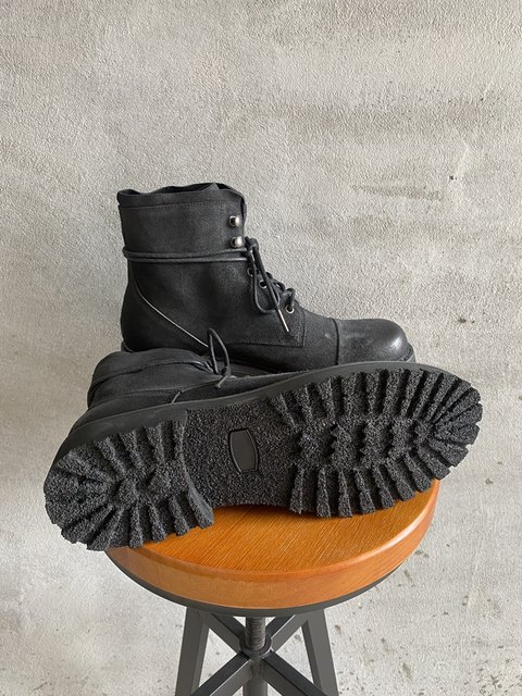 American retro Martin boots men's paratrooper boots men's autumn ...