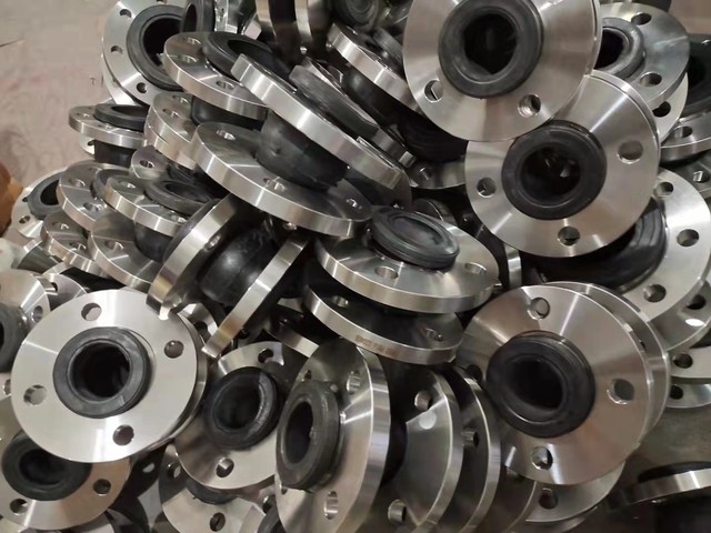 8 nickel 304 316L stainless steel flange soft connection KXT type ...