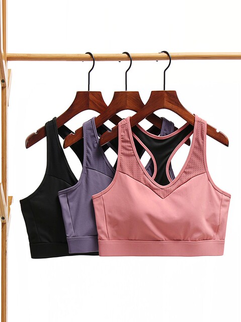 200JIN [Jin is equal to 0.5 kg] Sports bras fixed cup big chest showing ...