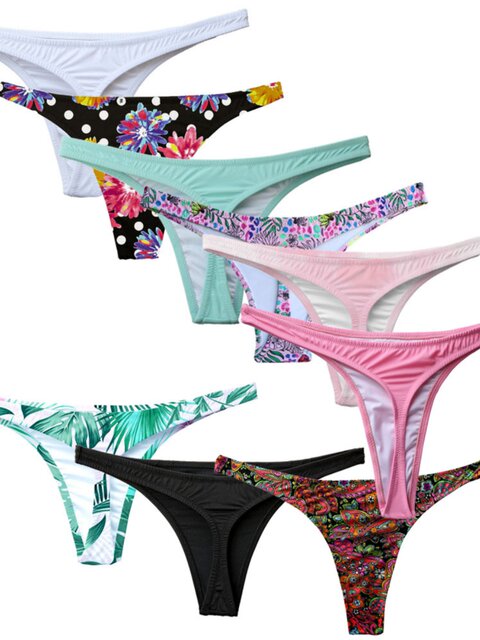 Super Sexy T-Shaped Swimming Trunks for Women, High Elasticity, Low ...