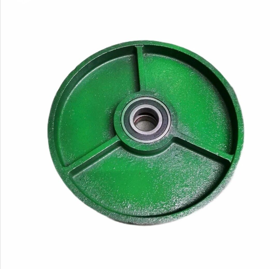 Super Heavy Duty Iron Wheel Caster - Solid 10-Inch Cast Iron Wheel for ...