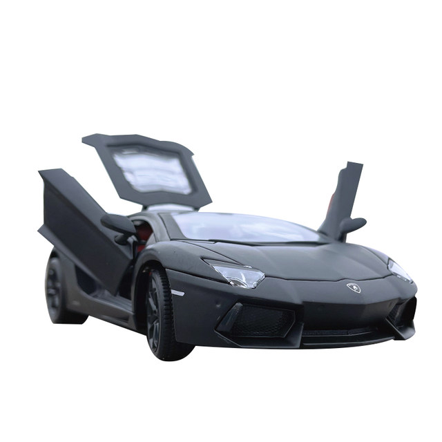 1/24 Lamborghini Aventa polymetal car model children's toy sports car ...