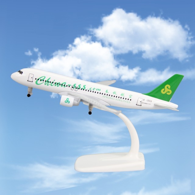 Airplane model Airbus A320 Spring and Autumn Airlines Passenger ...