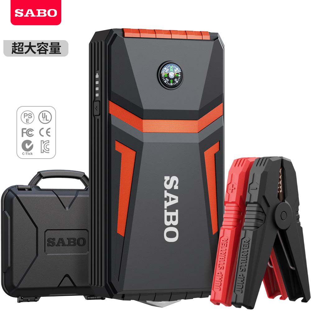 Car Emergency Starting Power Supply 12V Starter Electric Charging and ...