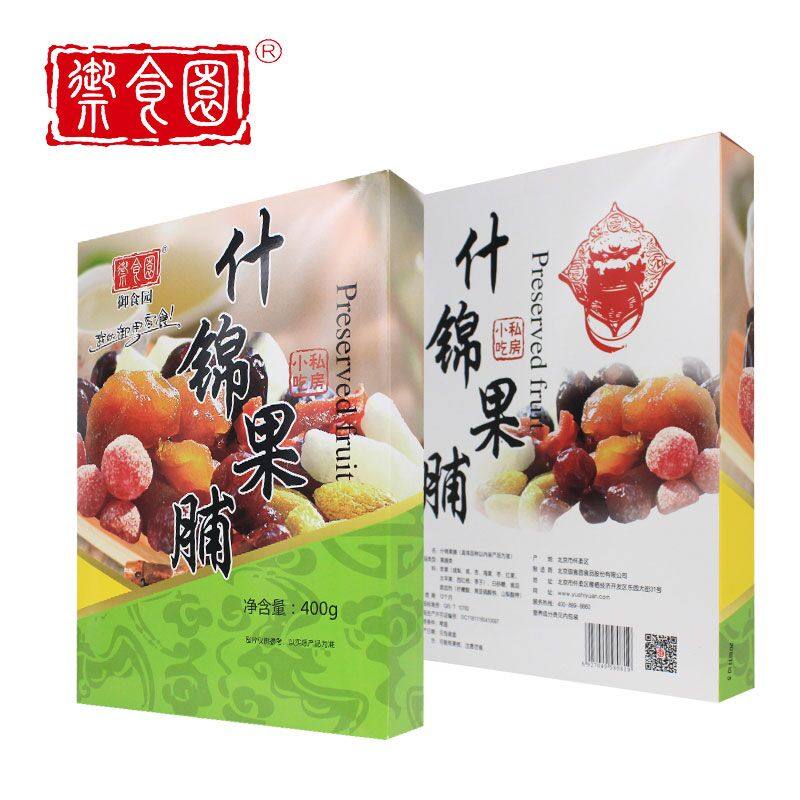 Beijing Special Products Royal Food Garden 400g Shijin Fruit Gift Box ...